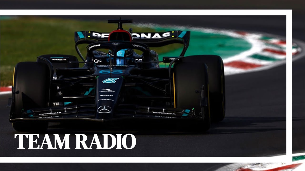 George Russell Team Radio After P5 | Italian GP 2023 - YouTube
