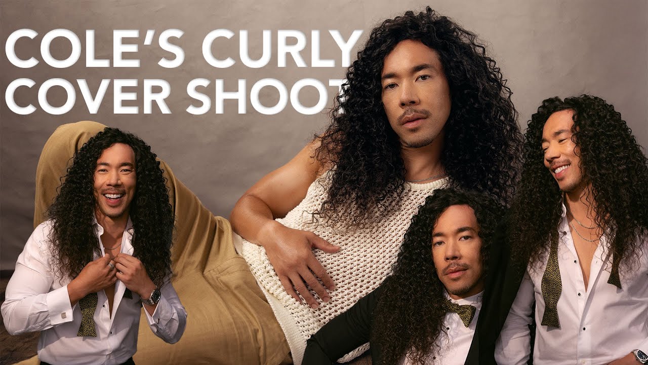 Cole goes from the RED CARPET to COVER MODEL - YouTube