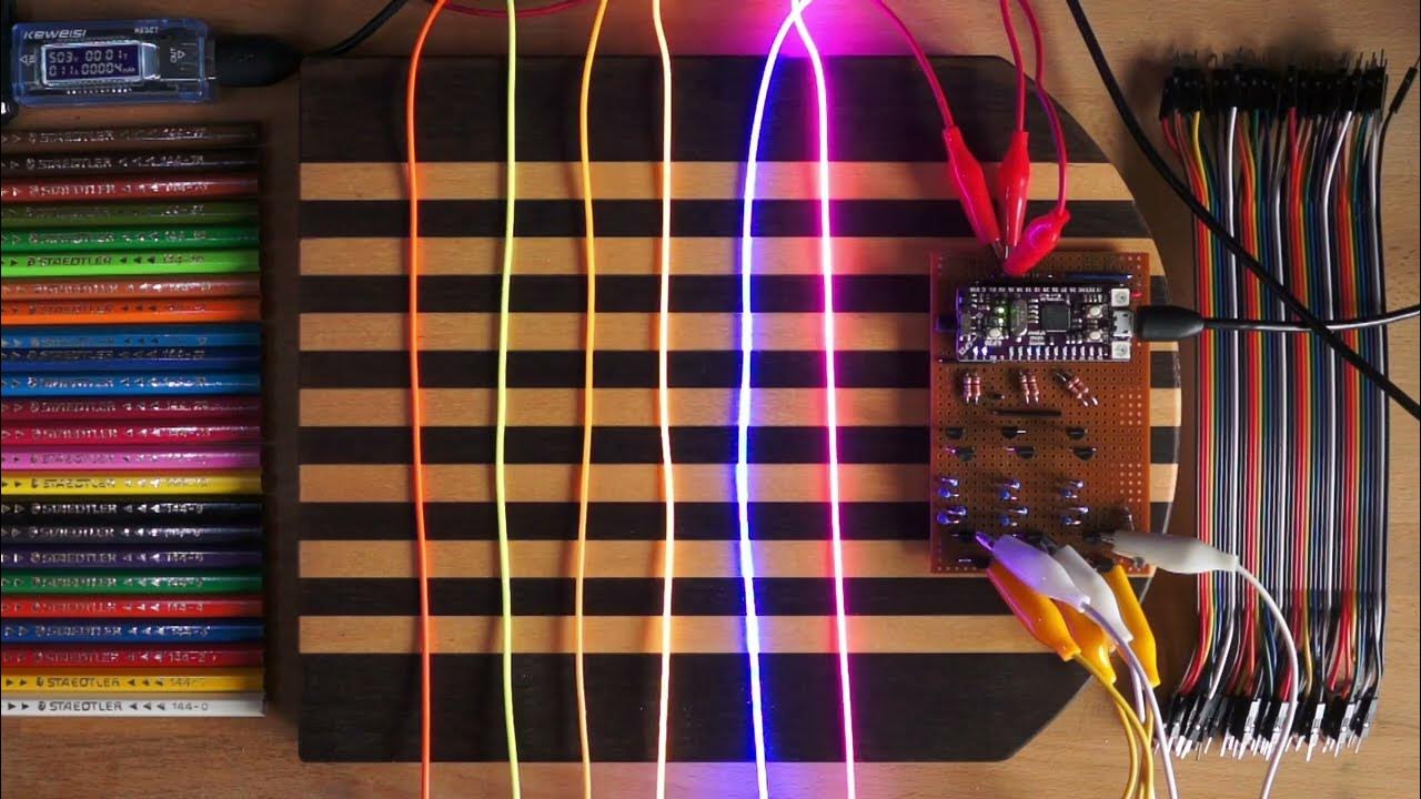 Cytron Maker Nano RP2040 with constant current circuit driving six ...