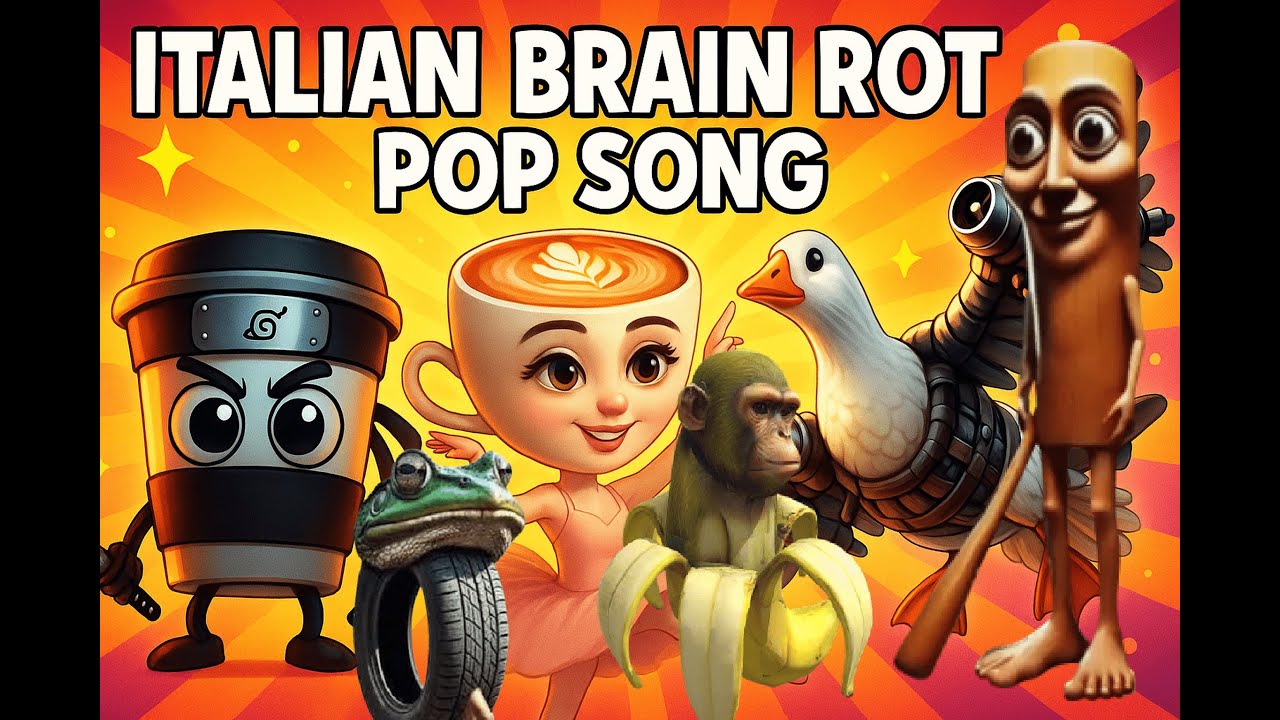 ITALIANA BRAINROT - POP #3 ON BILLBOARD [Official Video] - YouTube