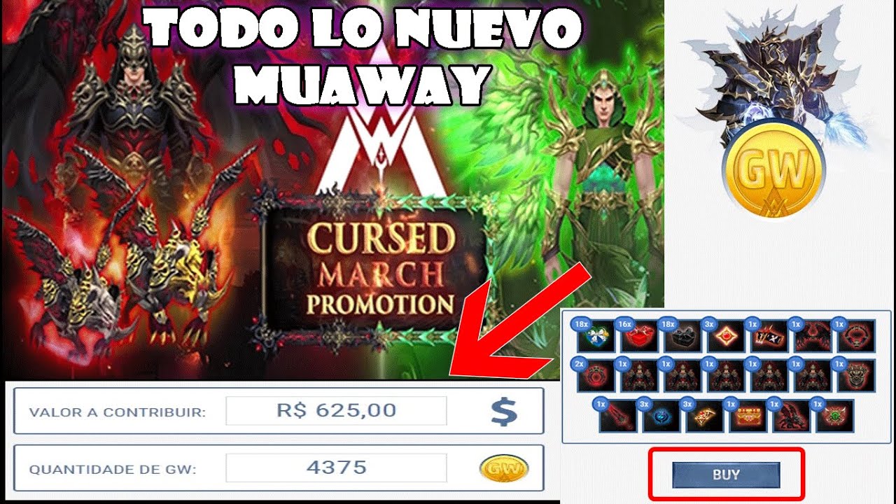 MuAwaY | LOS NUEVOS ITEMS | CODIGO DE LA PROMOCION | ALL CURSED - YouTube
