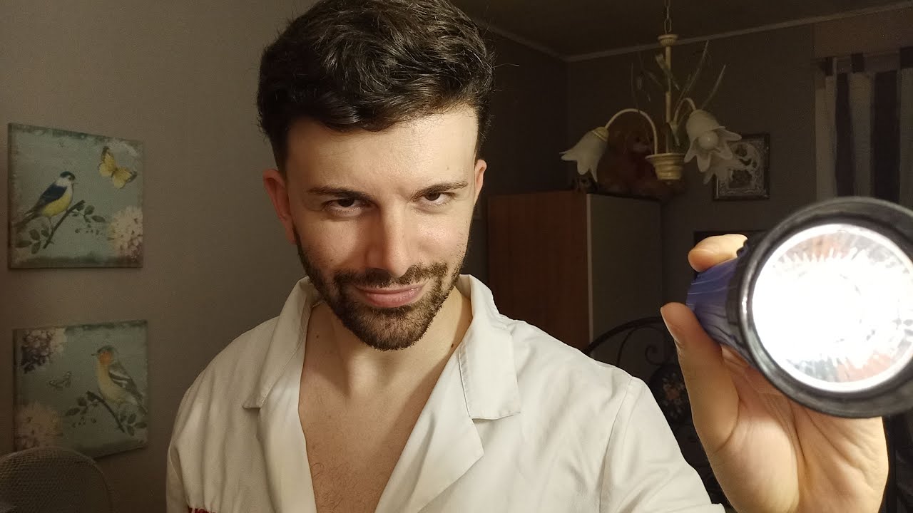 Eye Exam by Doctor Massimo (With a Strange Conclusion) - ASMR - YouTube