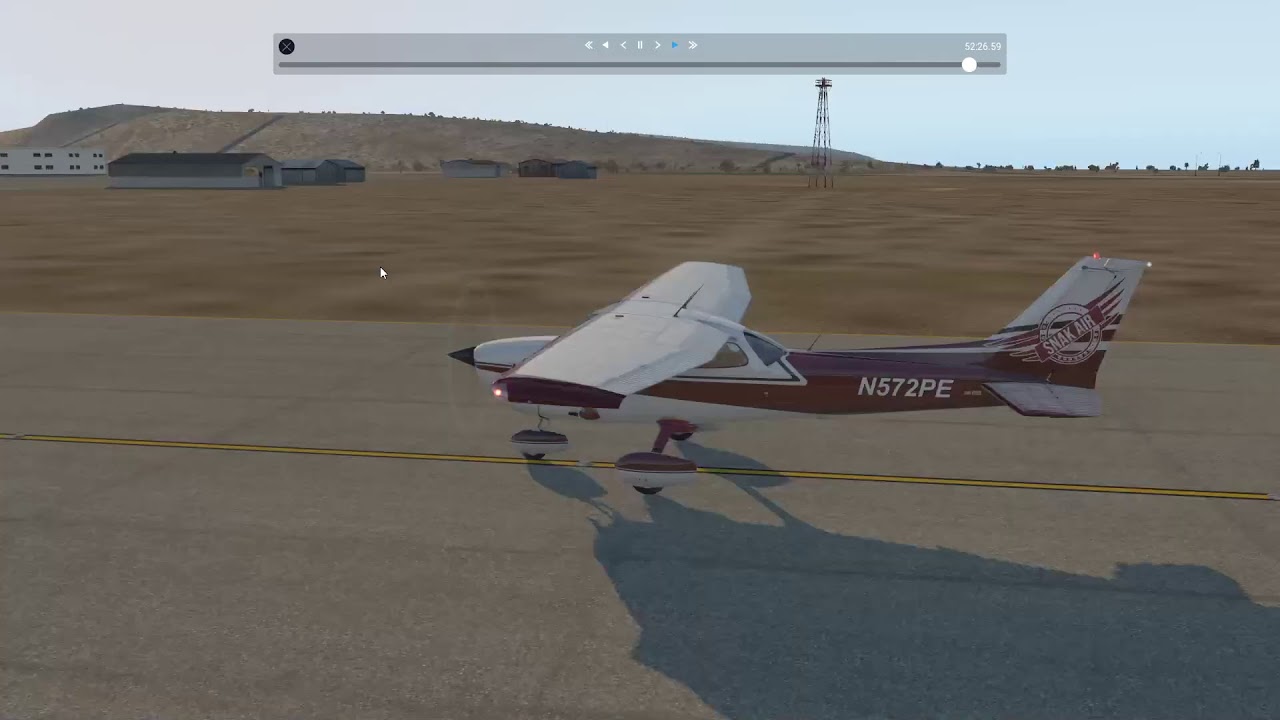 X-Plane 11 Cessna 172SP San Clemente Island KNUC G530 GPS RNAV Approach ...