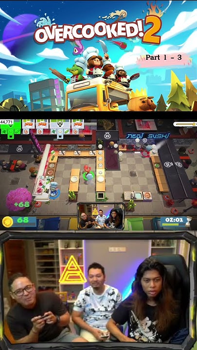 Overcooked 2 ( Part 1-3 ) - YouTube