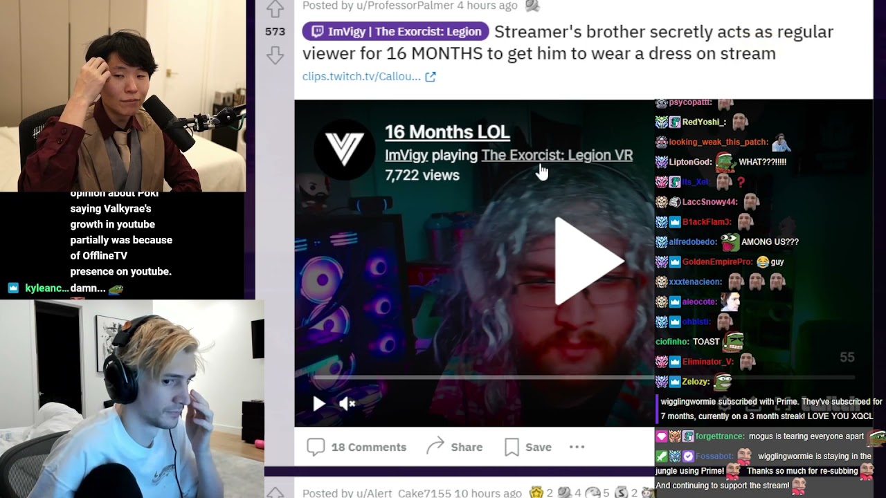 xQc reacts to Toast and Pokimane breaking up? - YouTube