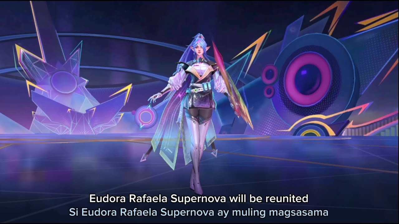 Miya's skin Voice named "Atomic Pop Miya" in MLBB game - YouTube