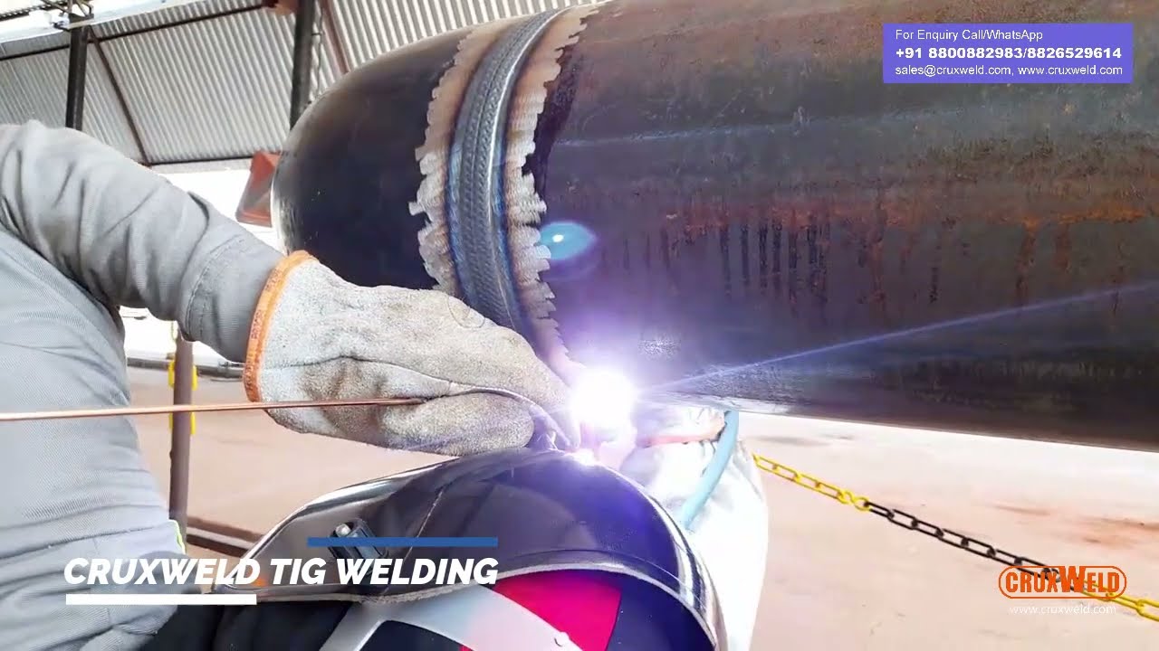 Pipeline TIG Welding - YouTube