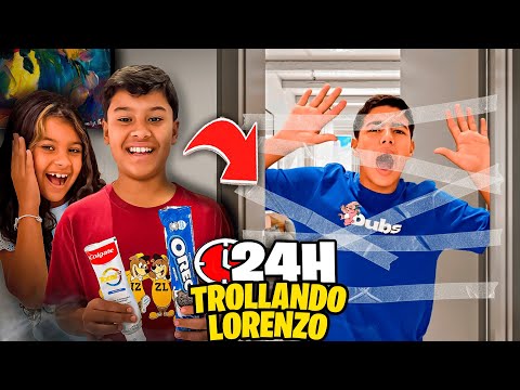 24H TROLLANDO O LORENZO 😂