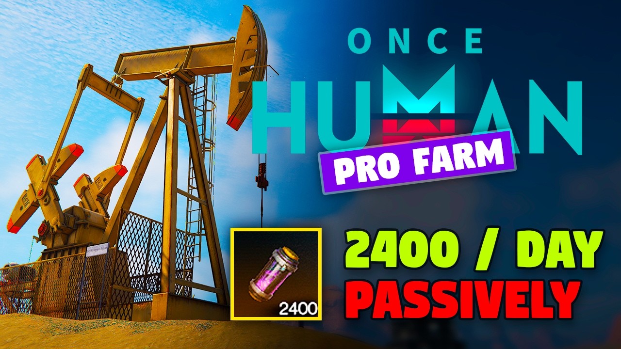 2400 Stardust Source per Day Passively | Oil Processing | ONCE HUMAN ...