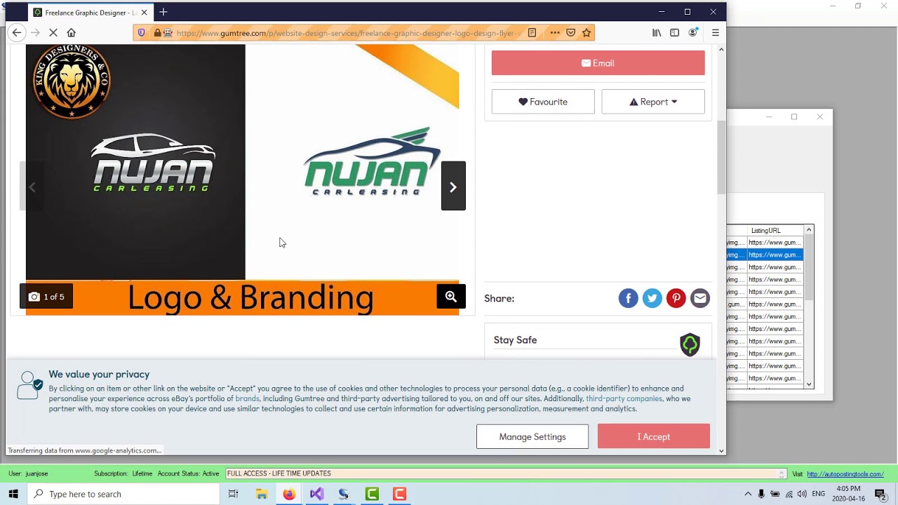 Marketing Leads Scraper For Gumtree - Lead Generation Software 2020 ...