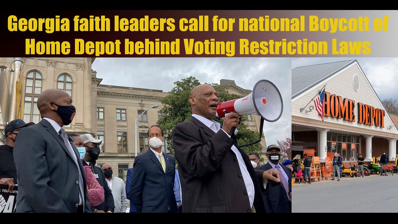 Georgia faith leaders call for Nationwide Boycott of Home Depot over ...