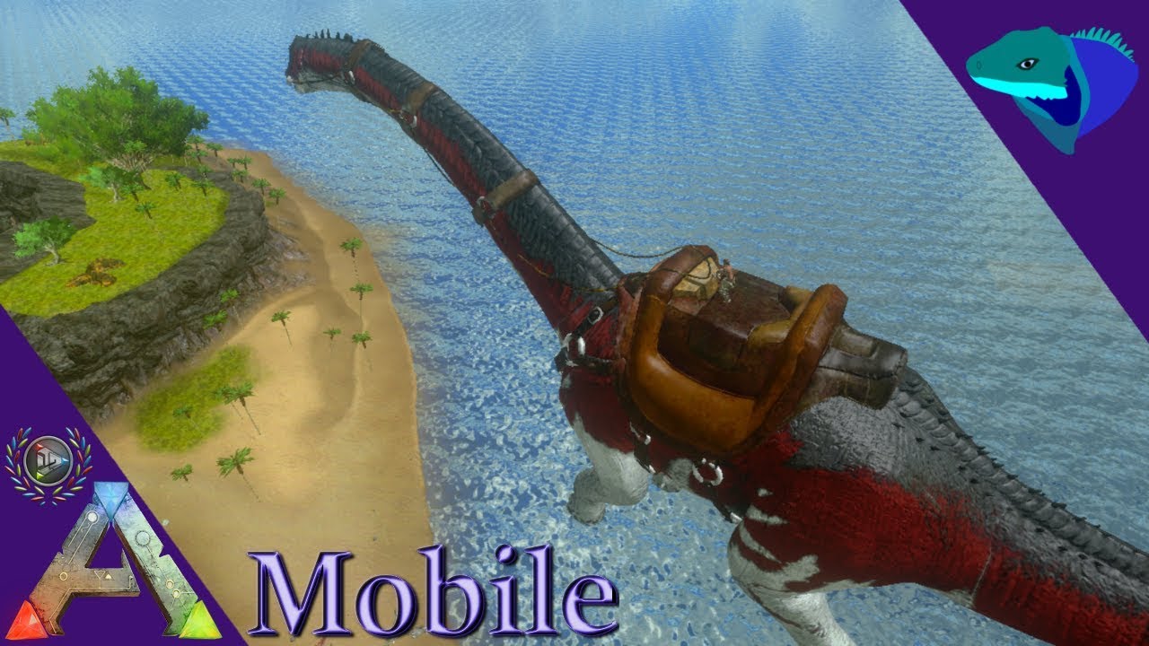 ASCENDANT BRONTO! MAGNIFICENT FLYING CREATURE! ARK: Mobile Extras - YouTube