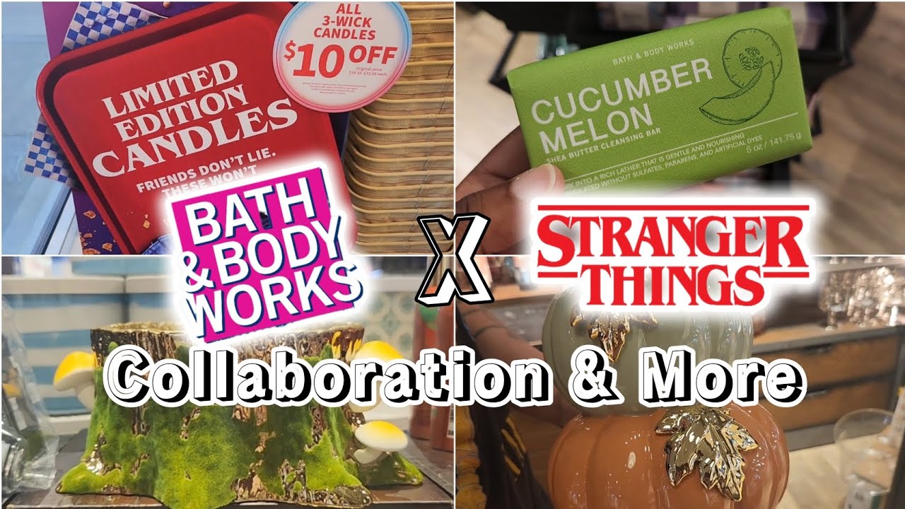 🕯Bath & Bodyworks x Stranger Things Collab Review #new #candles # ...