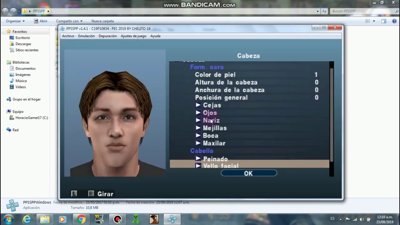 Como Descargar PES 2019 y PPSSPP Para PC Mediafire BY Zona Striker ...