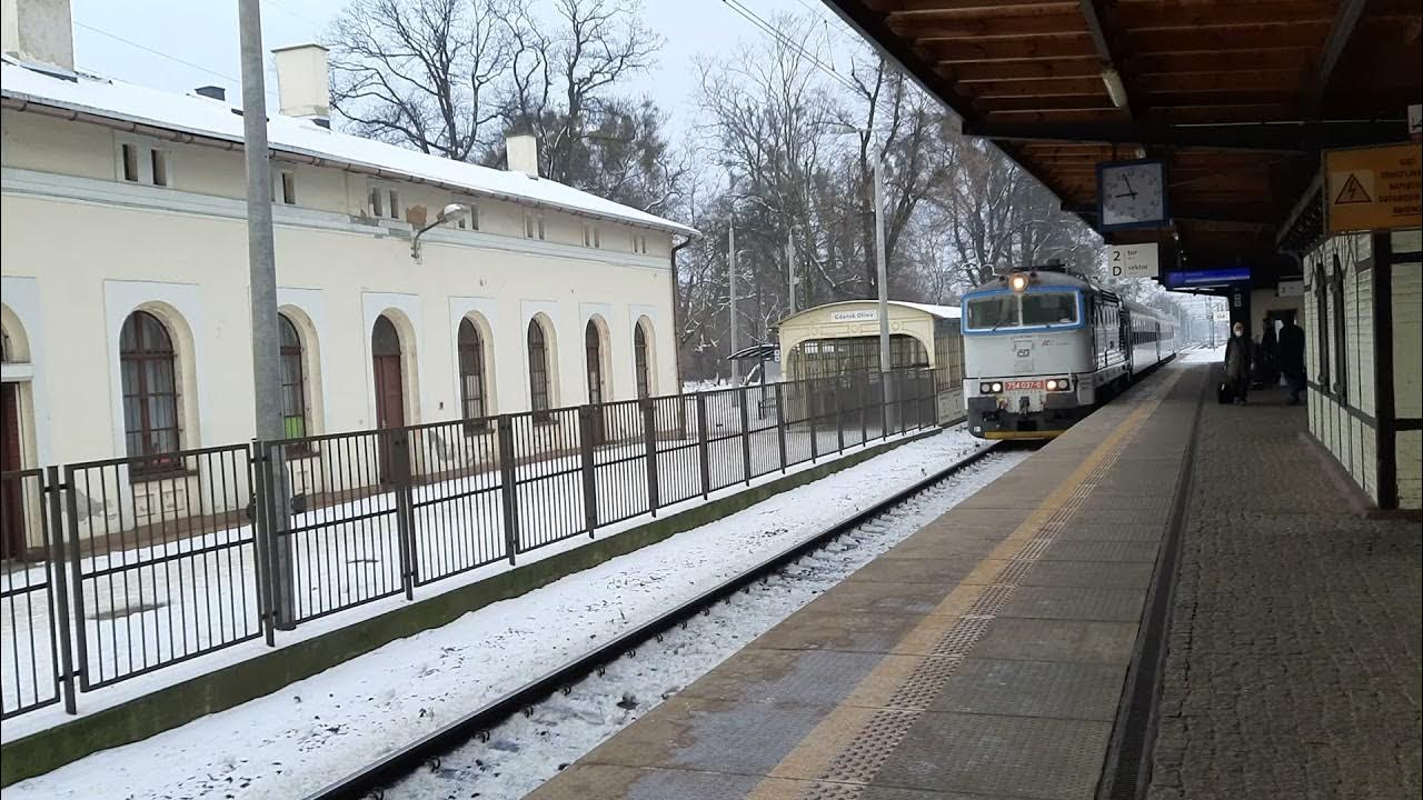 TLK Flisak relacji Gdynia - Katowice wjeżdża na stację Gdańsk Oliwa, 13 grudnia 2021 roku - YouTube