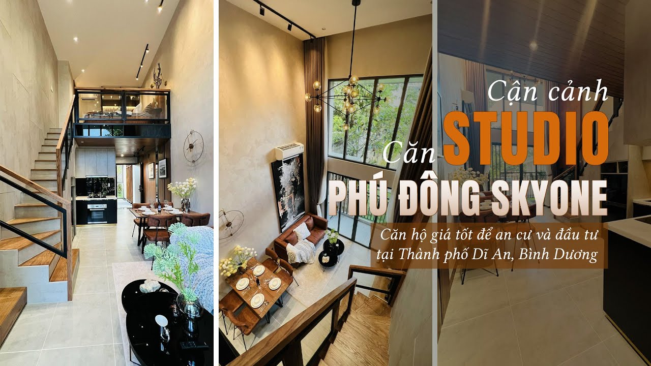 PHÚ ĐÔNG SKYONE | Căn hộ Studio Phú Đông SkyOne liền kề Thành phố Hồ Chí Minh - YouTube