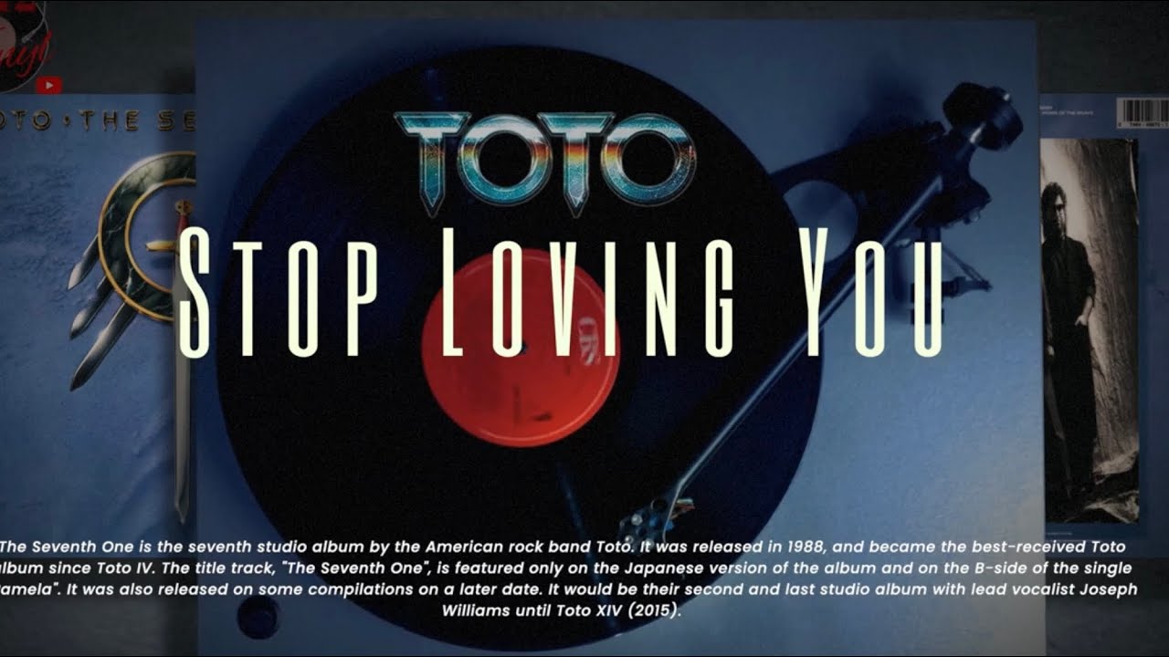 Stop Loving You - Toto (Vinyl LP 1988) #vinylrecords #lprecords - YouTube