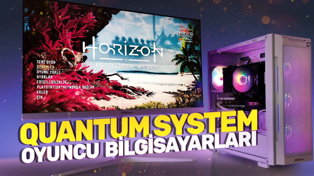 QUANTUM GAMING SNAPFIRE WHITE Sistem İncelemesi - YouTube