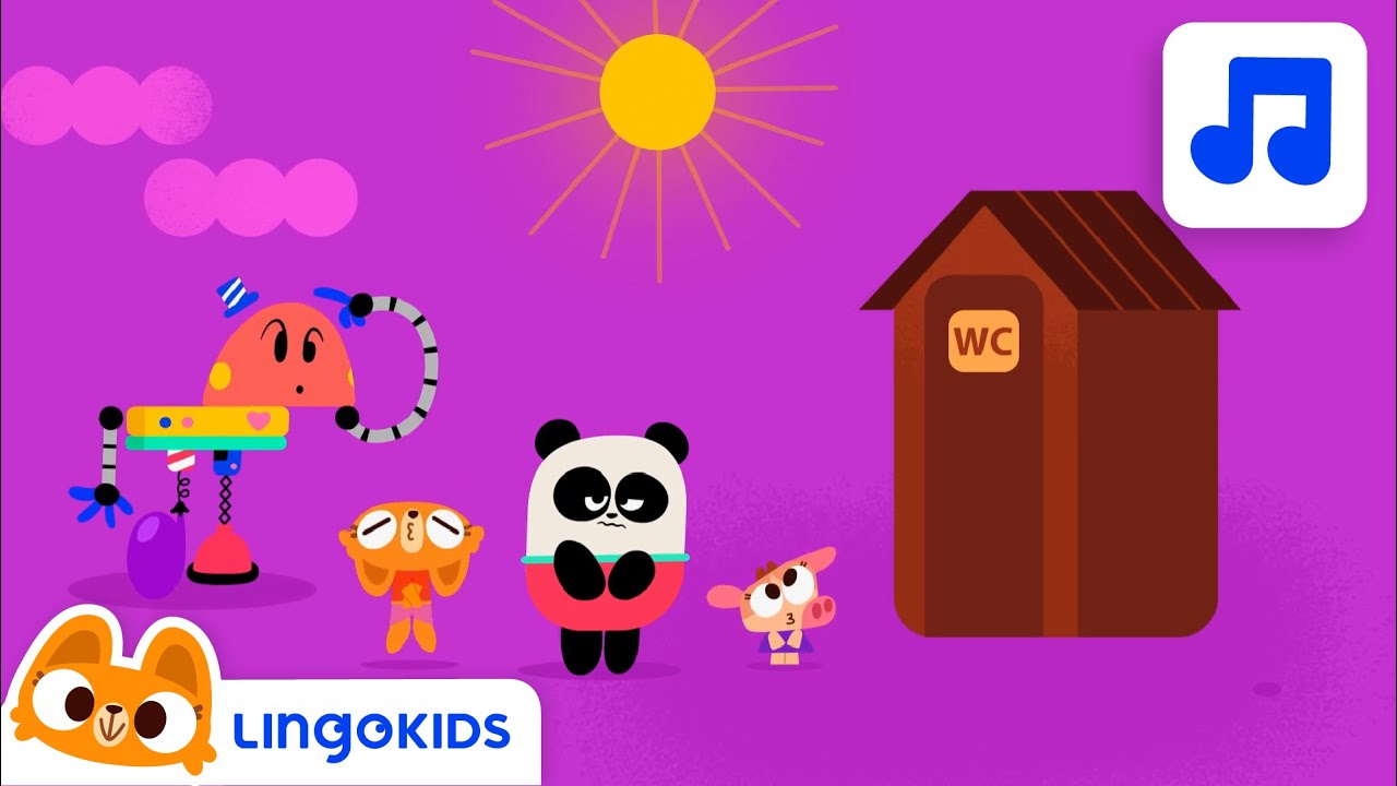 BABY BOT Knows how to USE THE TOILET 🚽 Potty Training | Lingokids | S1 ...
