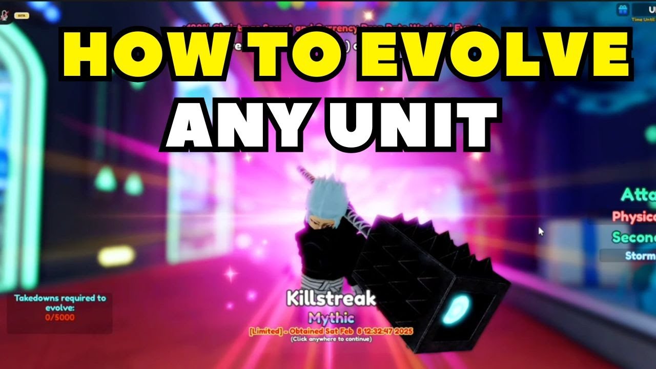 How to Evolve ANY Unit in Anime Adventures I FULL GUIDE - YouTube