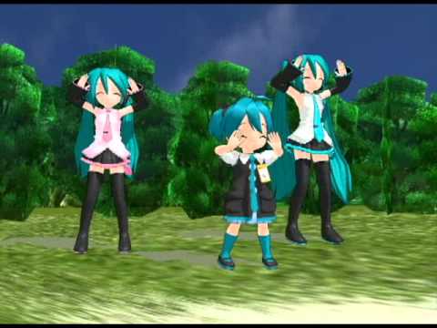 [MMD Newcomer] Little, Chibi and Petite Miku - Carmelldensan - YouTube