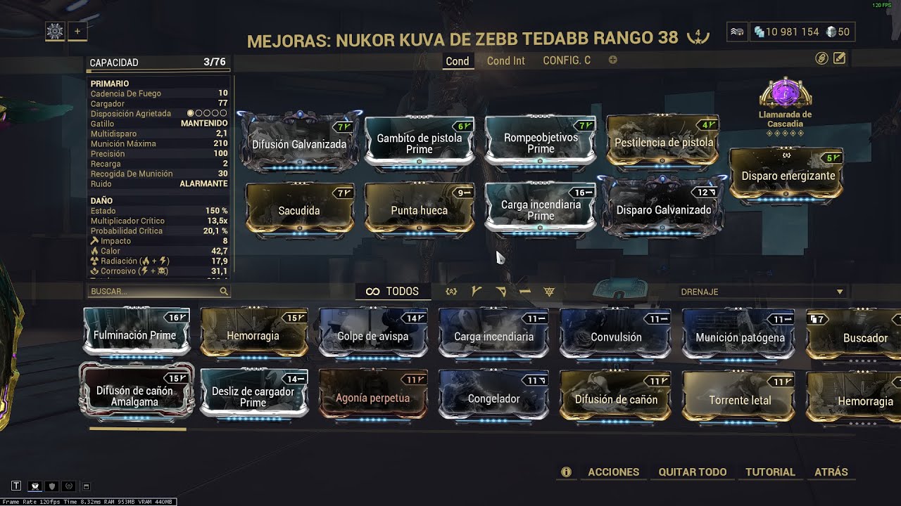 Warframe - Shadow Haze test with K-Nukor - YouTube