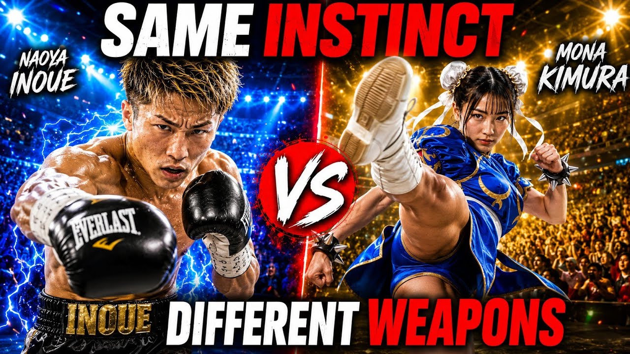 Same INSTINCT, Different WEAPONS: NAOYA Inoue vs MONA Kimura - YouTube