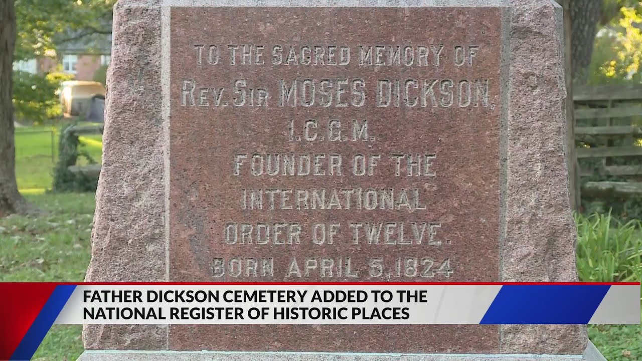Father Dickson Cemetery added to National Register of Historic Places ...