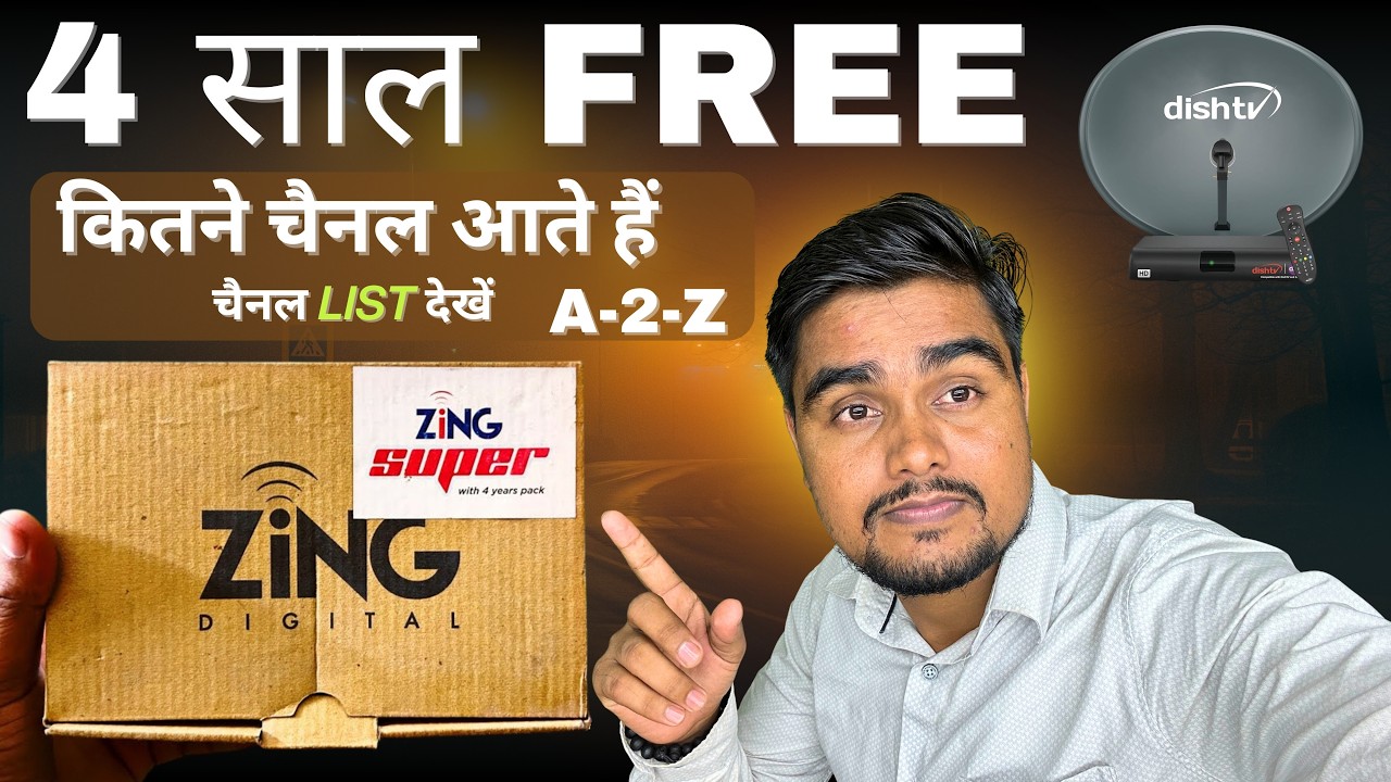 Dish TV Super FTA Zing Box All Channels List | A2Z Free Channels Full ...