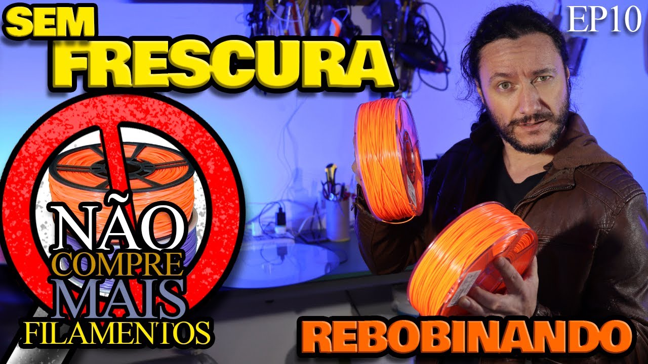 FAÇA SUA EXTRUSORA DE FILAMENTOS - REBOBINANDO SEM FRESCURA #EP10 - YouTube