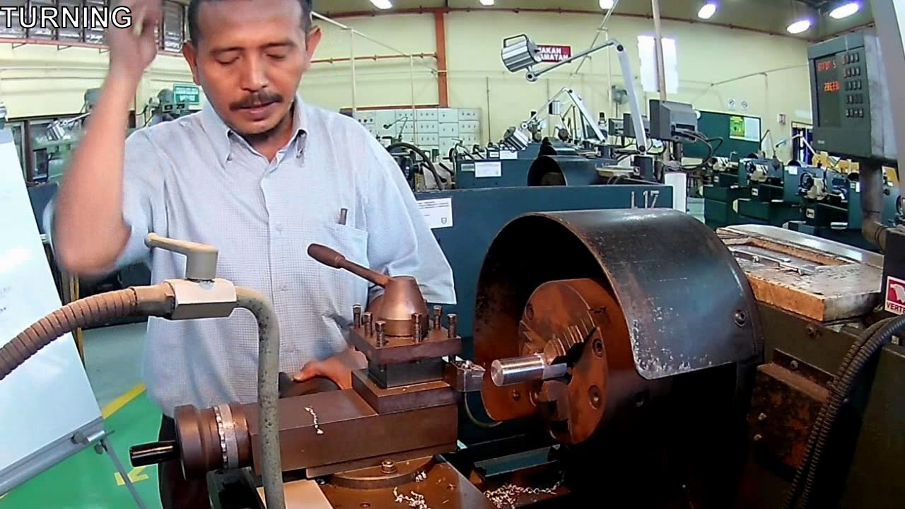 4 MACHINING PROCESS SOP FACING AND TURNING1 Lathe - YouTube