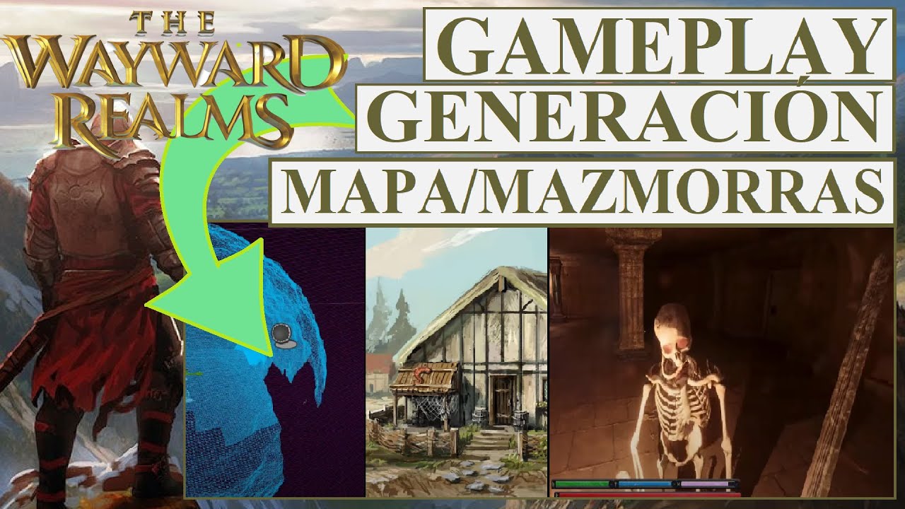 The WAYWARD REALMS - DISEÑO MAPAS y MAZMORRAS + GAMEPLAY - SUCESOR de ...