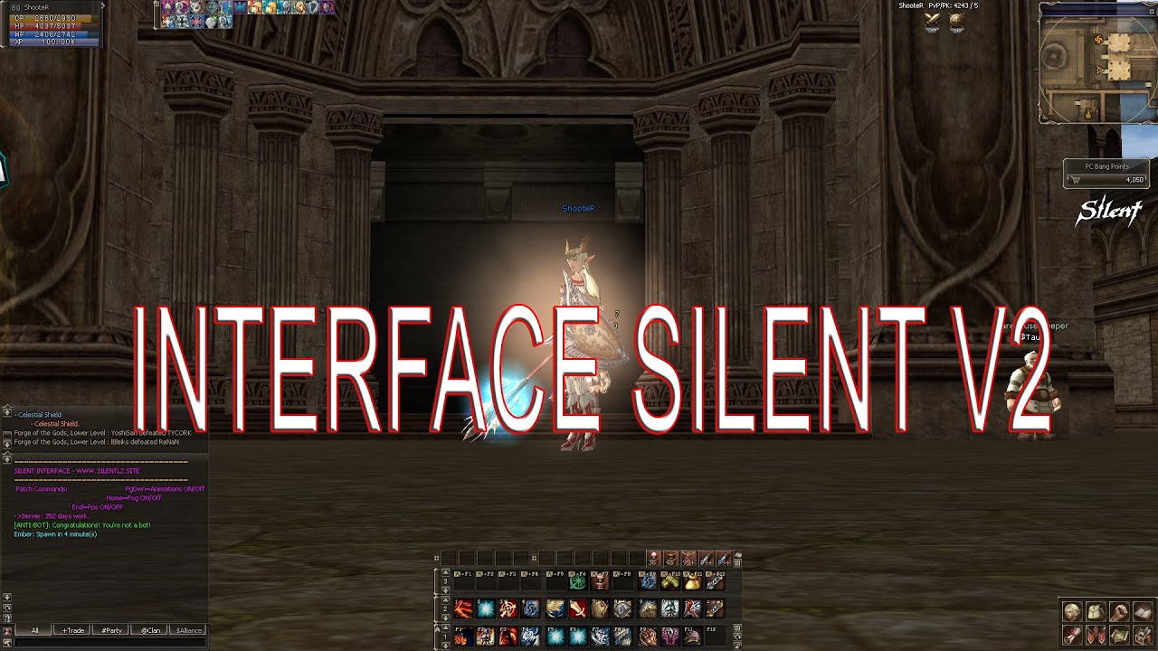 Silent Interface V2 - APRESENTANDO ALGUMAS FUNÇÕES!!! - YouTube