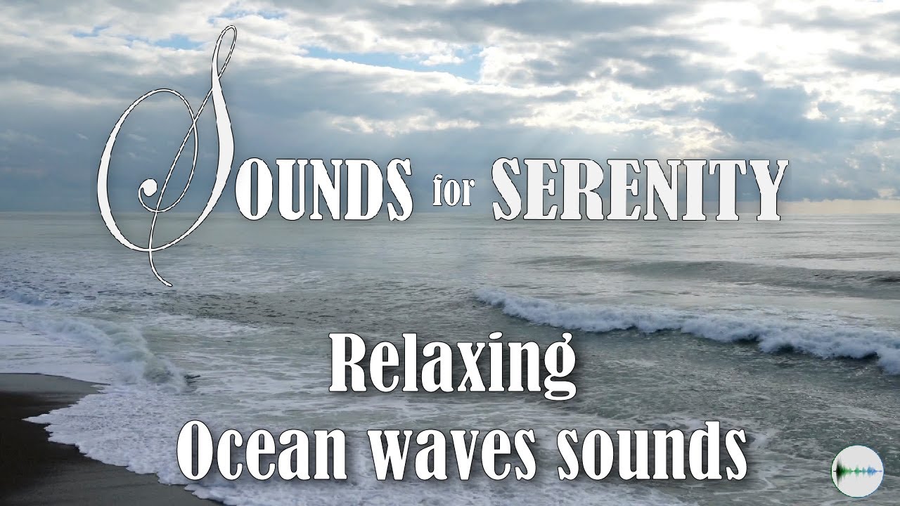 🌊Ocean waves 🌊-1 Hour RELAXING beach sounds- CALMING music for sleeping ...