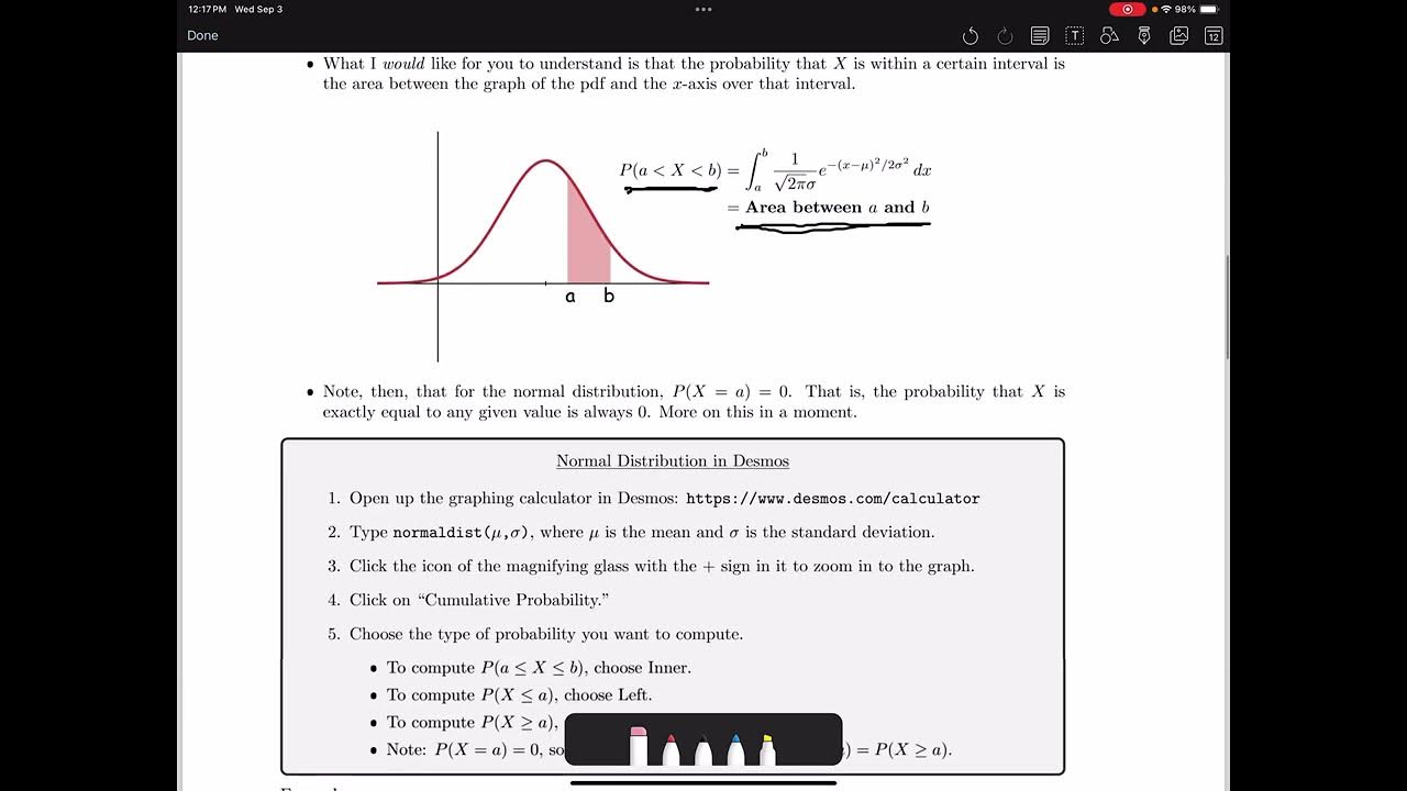 Stats Lecture 2.6: The Normal Distribution - YouTube