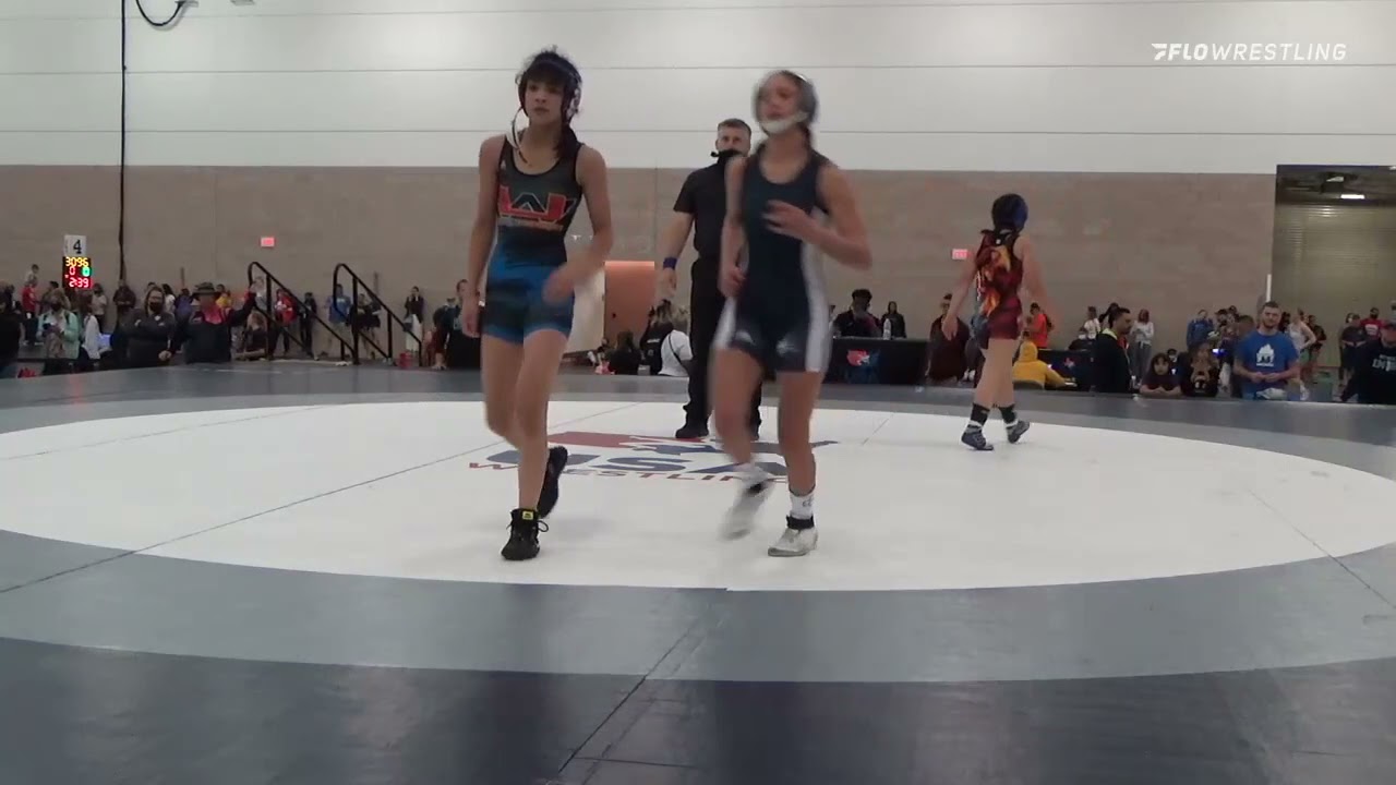 110 Kg Quarterfinal - Aubry Spadoni, VA Vs Victoria Carbonaro, NJ - YouTube