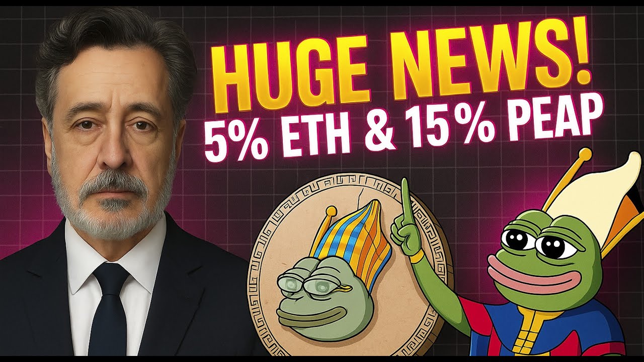 PEAP BEST CRYPTO PRESALE - FINAL CHANCE! 🔥 PEAP 10,000 ETH Raised + 5% Rewards Before Listing 🔥 ...