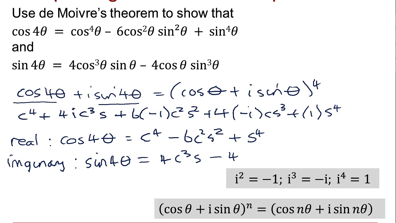 OCR Core Pure: Complex numbers 4-5 - YouTube