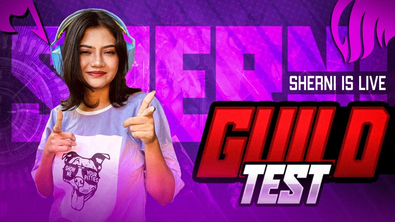 LIVE GUILD TEST || FREE FIRE WITH SHERNI | |#ff#ffgirllive# ...