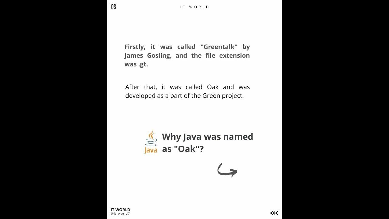 02 - Short JAVA -History of Java Programming - YouTube