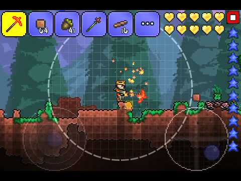 Terraria tutorial #1 tree farm - YouTube