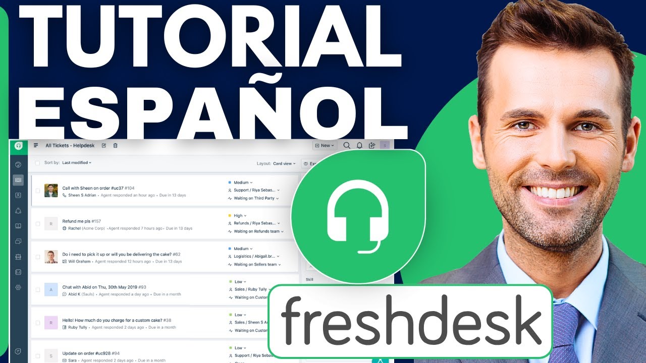 Como Usar Freshdesk | Freshdesk Tutorial Español (Nuevo 2025) - YouTube
