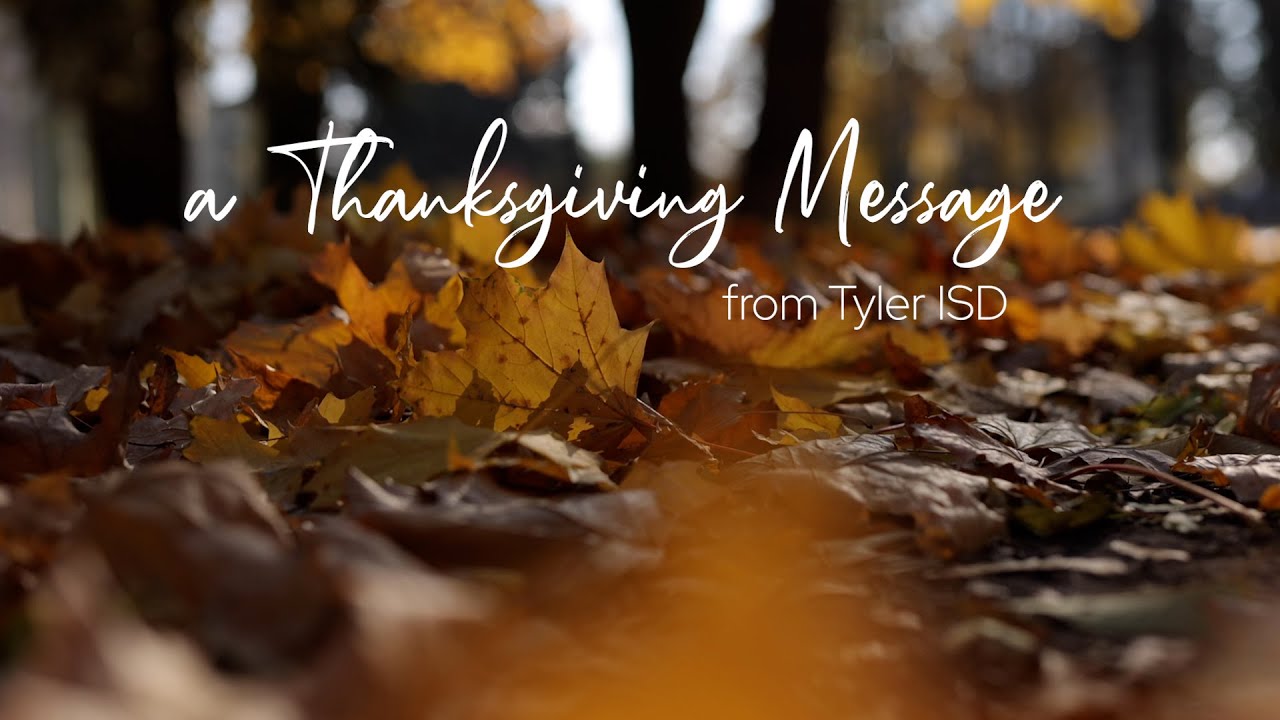 Thanksgiving Community Message - YouTube