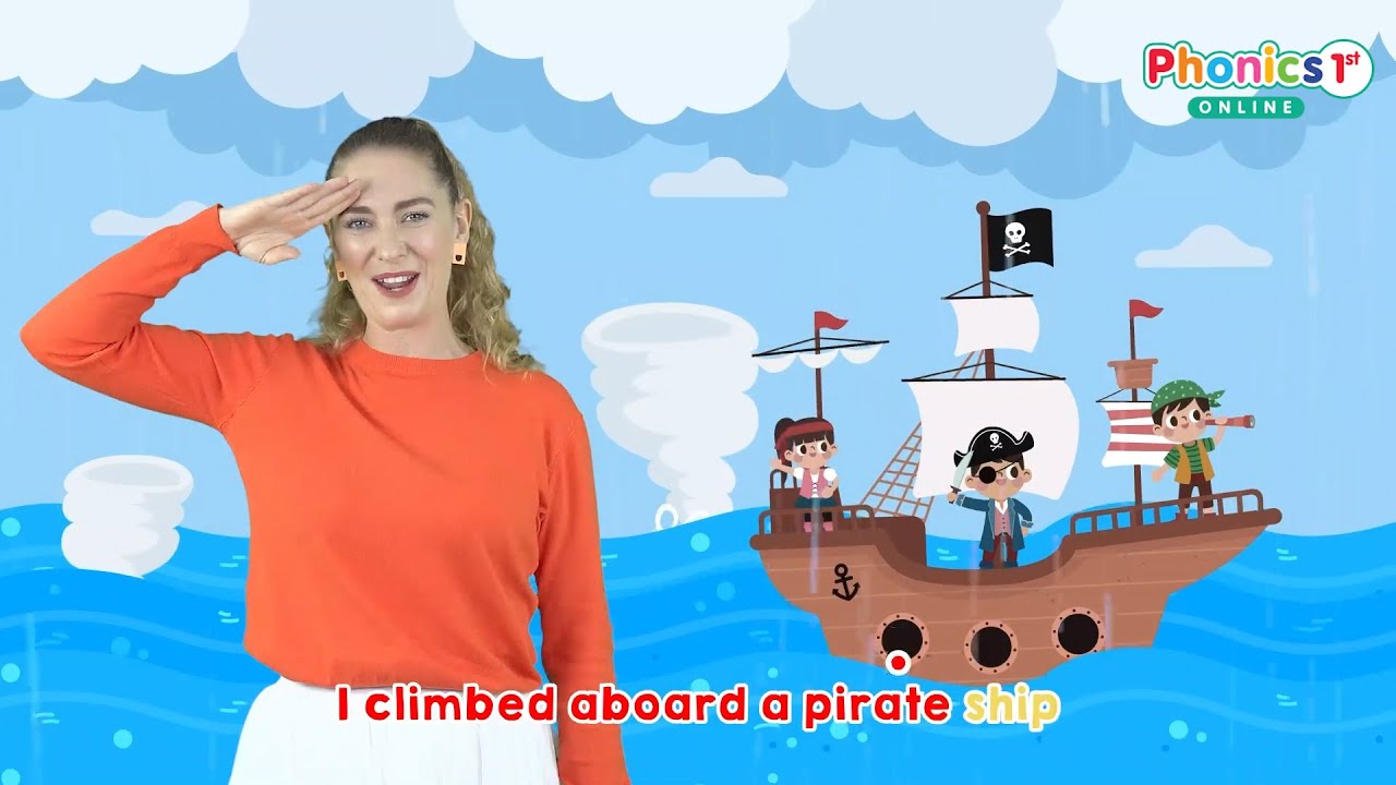 Over The Deep Blue Sea | Kids Songs | Phonics 1st Online - YouTube