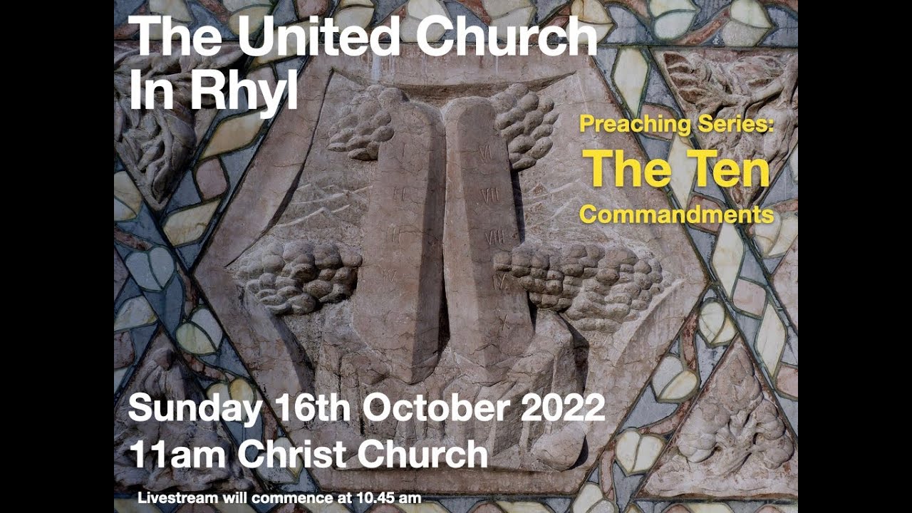 Sunday 16 October 2022 (10 Commandments 2: No graven images) - YouTube