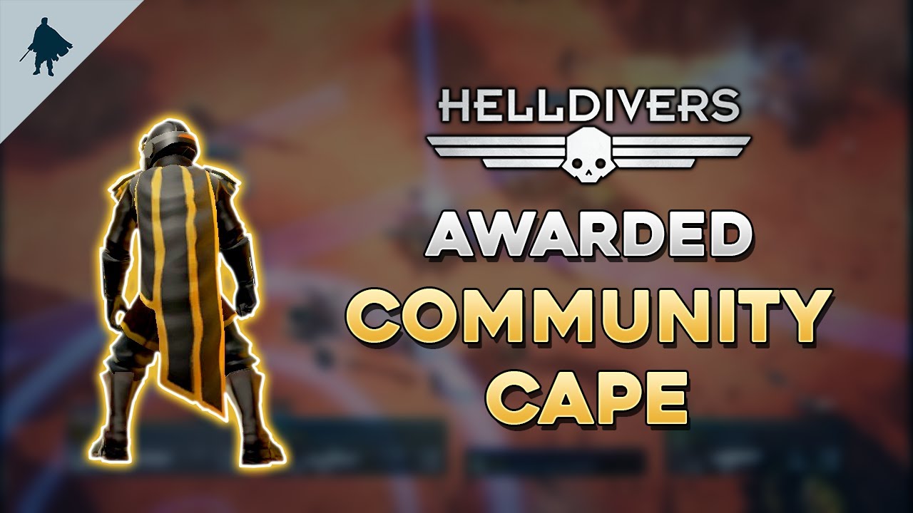 HELLDIVERS™ - Community Cape (Thank You) - YouTube