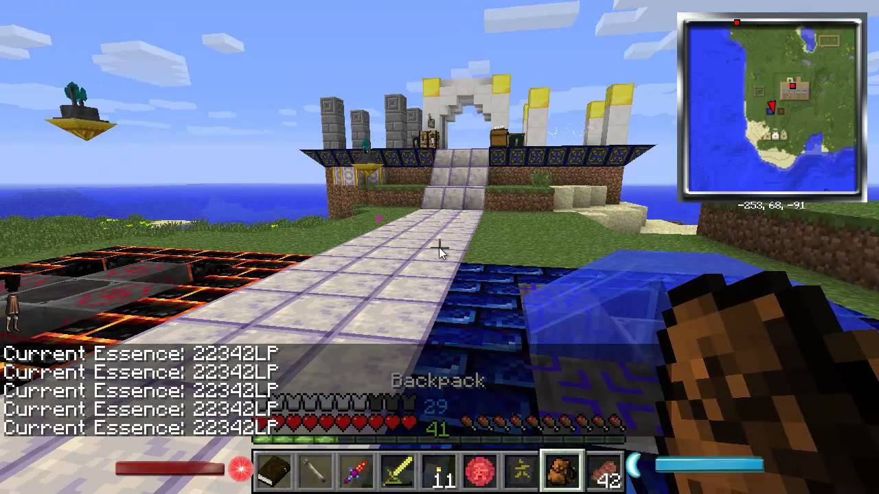 Modded Minecraft - "Magic Bear" - S2E17 - Blood Magic Rituals - YouTube