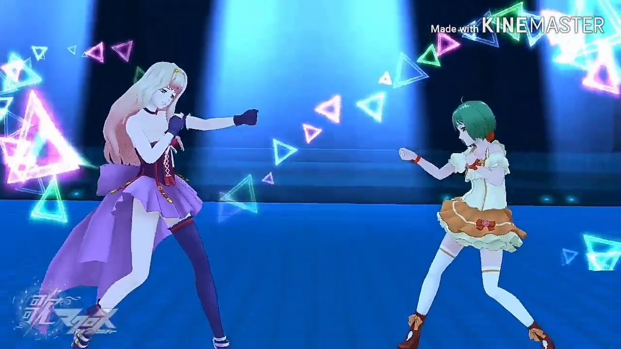 🌟Macross🌟Triangler (fight on stage) - YouTube