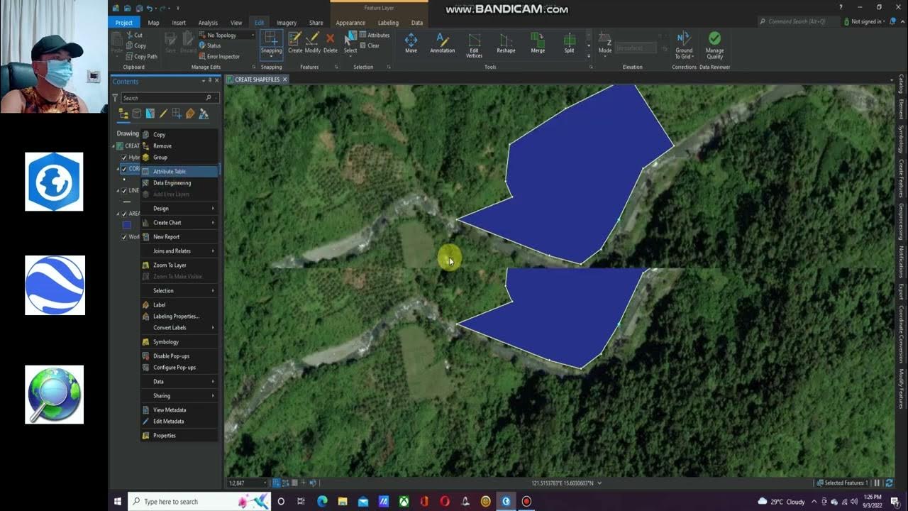 How To Create Shapefiles Using Arcgis Pro Youtube