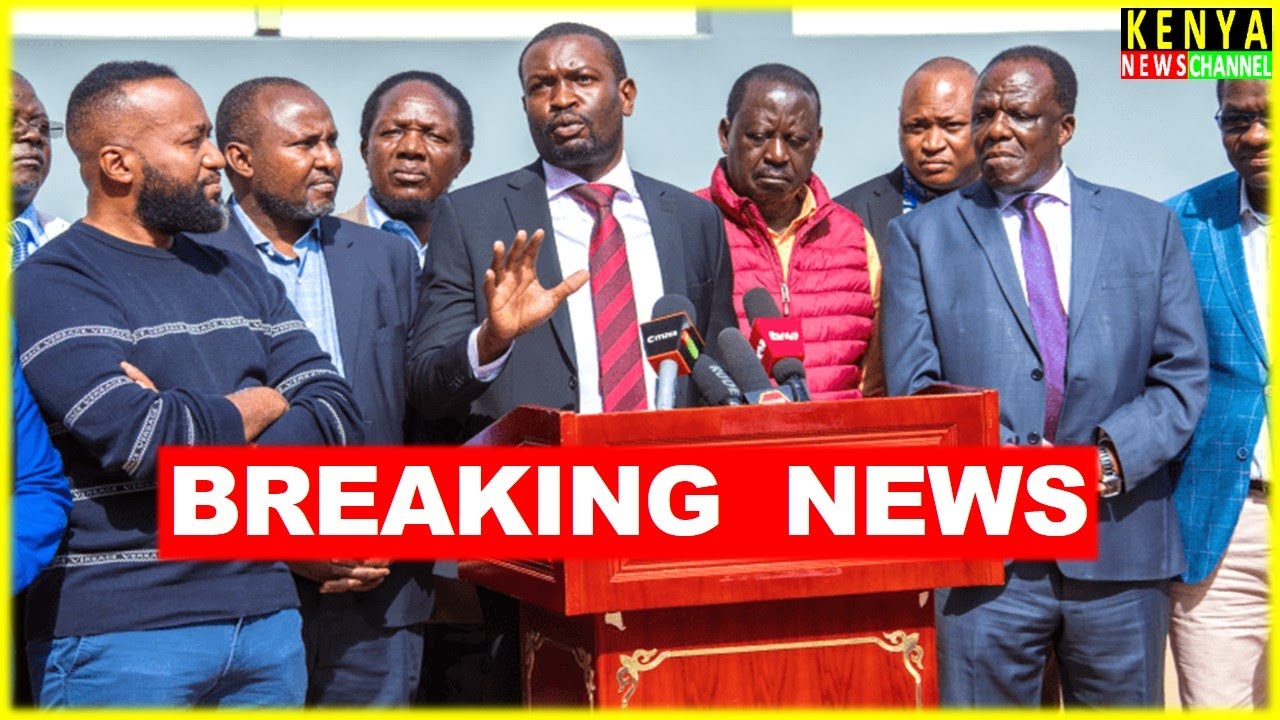 Raila & Sifuna announce new ODM Leaders after Ruto Cabinet Nominations ...